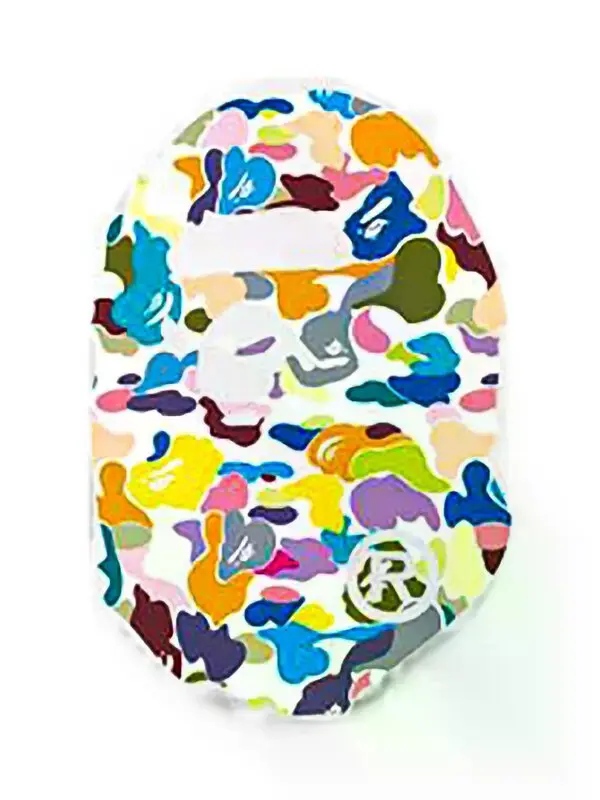 A BATHING APE Ape Head Camouflage-print T-shirt
