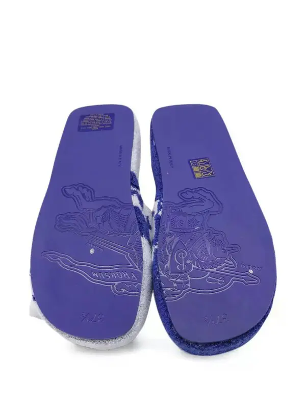 Burberry Snug Towelling Slippers