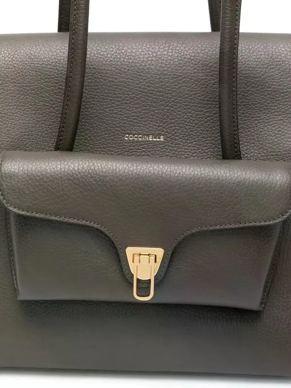 COCCINELLE Leather Shoulder Bag - Green