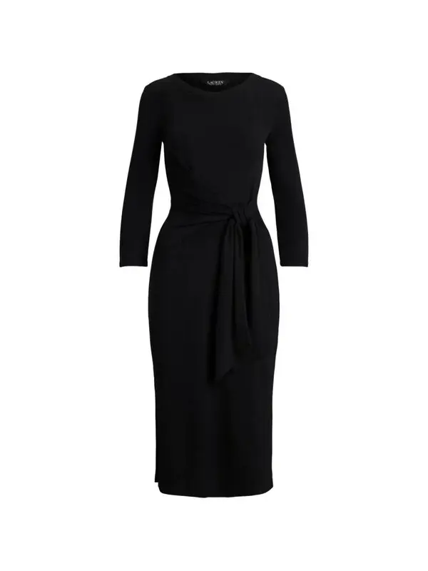 Ralph Lauren Tie-front Rib-knit Dress