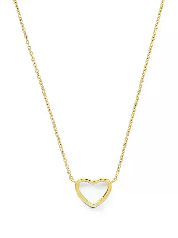 AUREE JEWELLERY Verona Heart Necklace - Gold