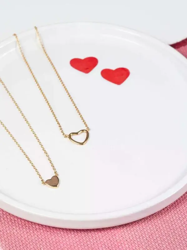 AUREE JEWELLERY Verona Heart Necklace