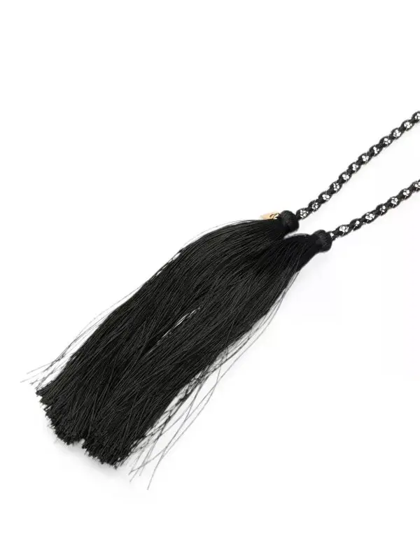 FORTE_FORTE Embellished Tassel Belt