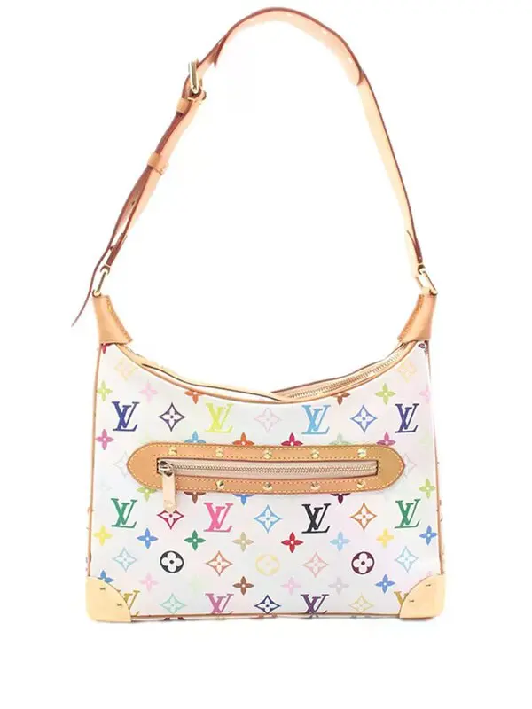 LOUIS VUITTON 2003 Monogram Multicolore Boulogne Shoulder Bag