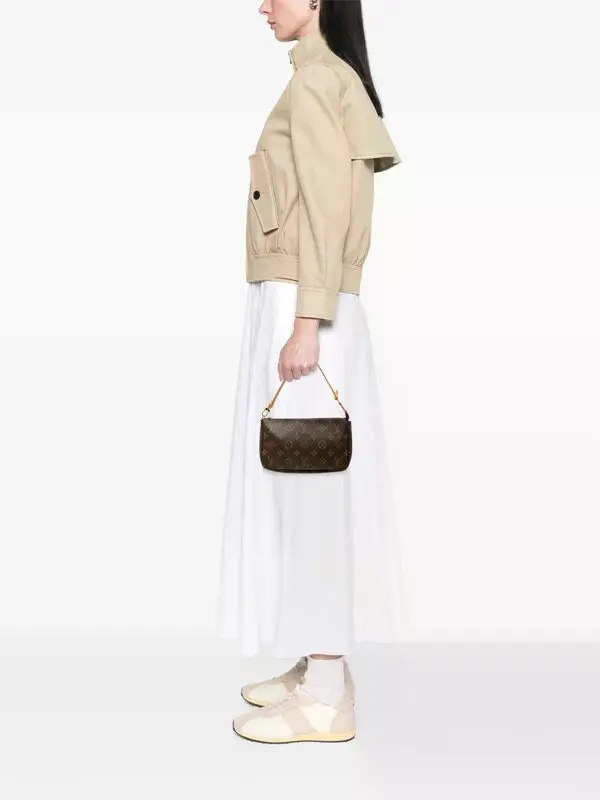 LOUIS VUITTON 2004 Monogram Pochette Accessoires Shoulder Bag