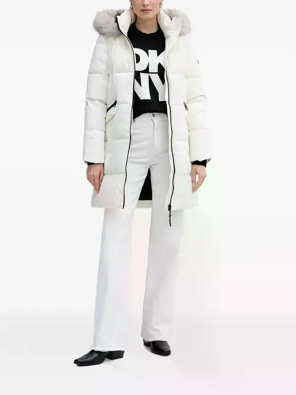Dkny Logo-embellished Crewneck Sweatshirt