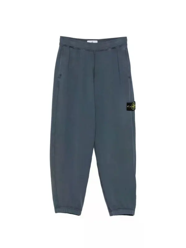 Stone Island Logo-patch Track Pants - Blue