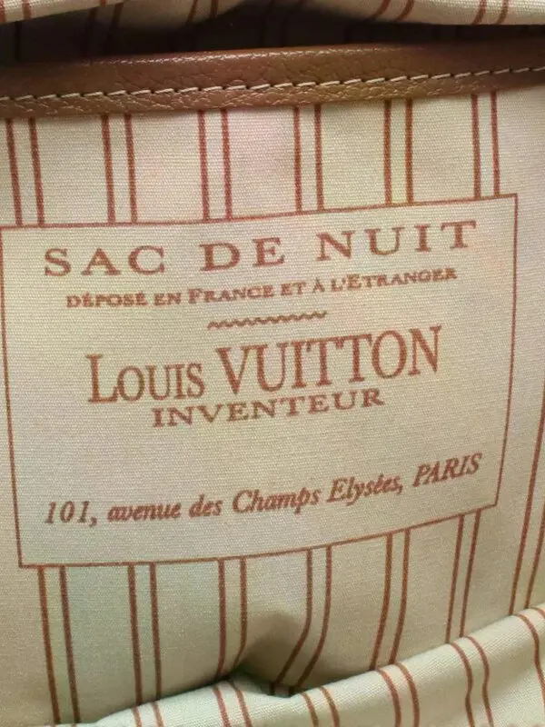 LOUIS VUITTON 2005 Sac De Nuit Mm Handbag