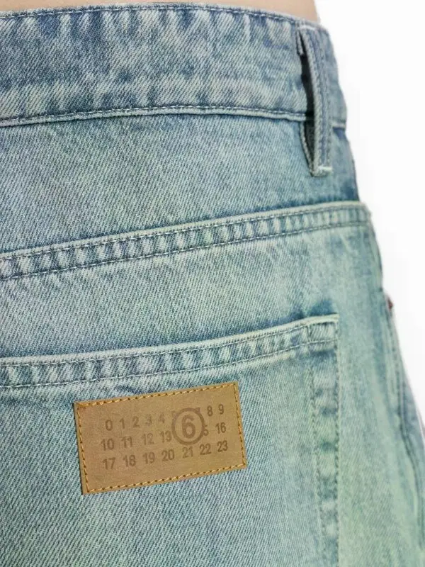 MAISON MARGIELA Distressed Faded Jeans