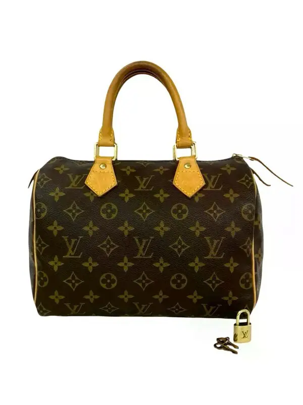 LOUIS VUITTON 2003 Monogram Speedy 30 Boston Bag