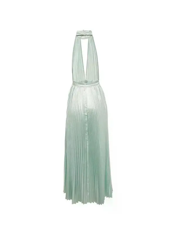 ROKSANDA Plissé Effect Maxi Dress