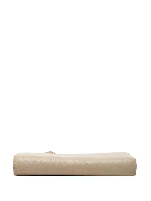 LOUIS VUITTON 2017 Taurillon Comete Wallet Long Wallets