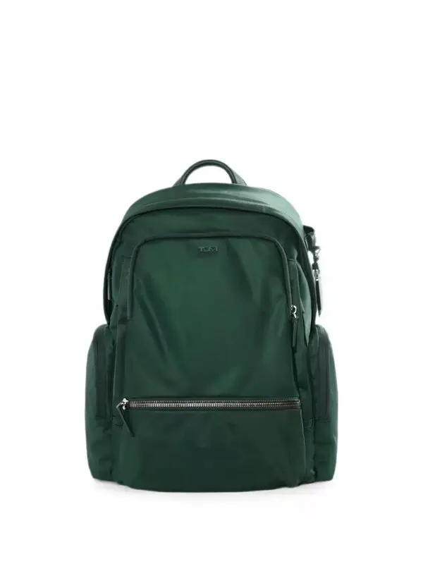 Tumi Celina Logo-plaque Zip-fastening Backpack - Green