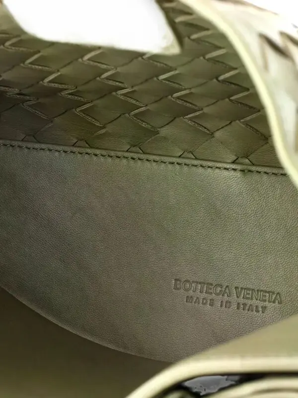 Bottega Veneta Andiamo Top Handle Bag - Green
