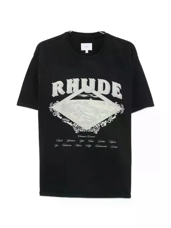 Rhude Dakar Convoy Logo-print T-shirt