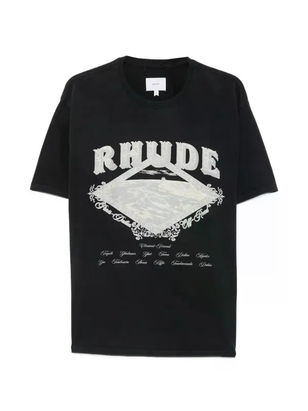 Rhude Dakar Convoy Logo-print T-shirt