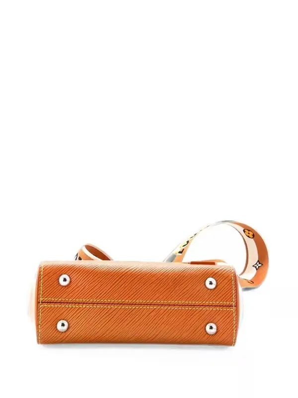 LOUIS VUITTON Cluny Top Handle Bag Epi Leather Mini Satchel