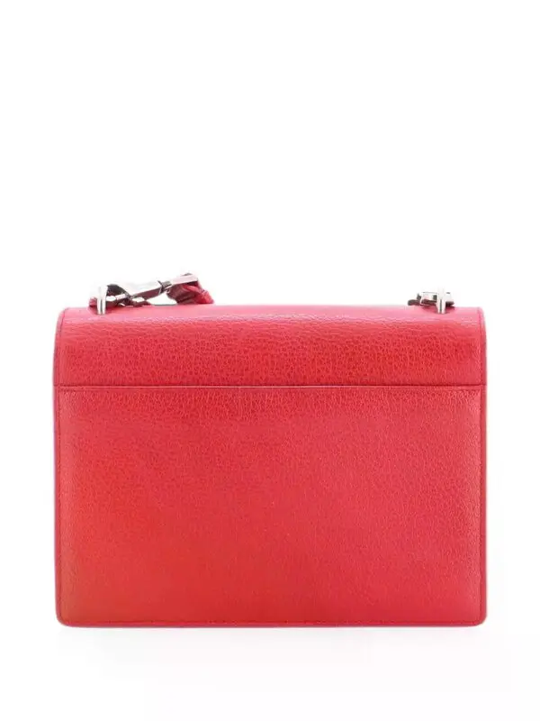 Saint Laurent Sunset Satchel Leather Medium Crossbody Bag