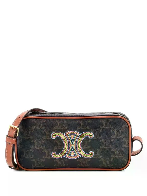 Celine Cuir Triomphe Camera Bag - Brown