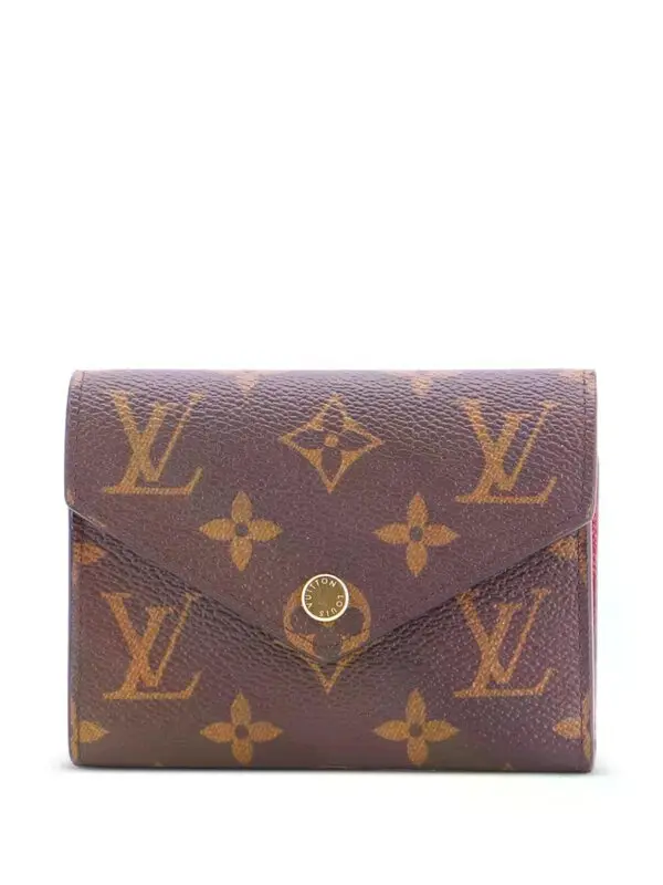 LOUIS VUITTON Victorine Wallet Monogram Canvas Small Wallets - Brown