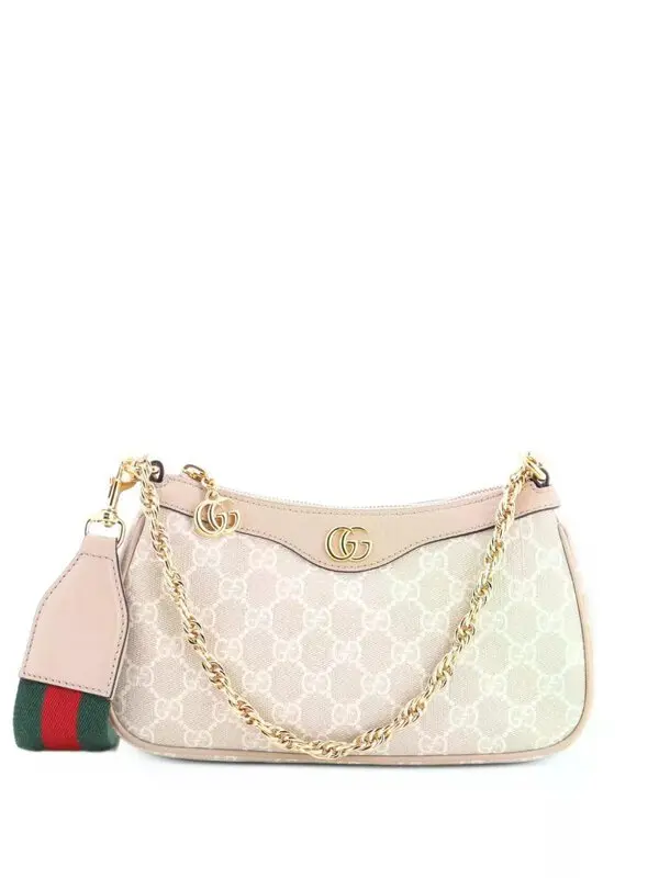 Gucci Ophidia Gg Coated Canvas Small Shoulder Bag - Neutrals