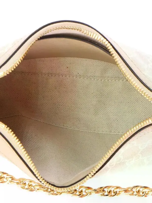 Gucci Ophidia Gg Coated Canvas Small Shoulder Bag - Neutrals