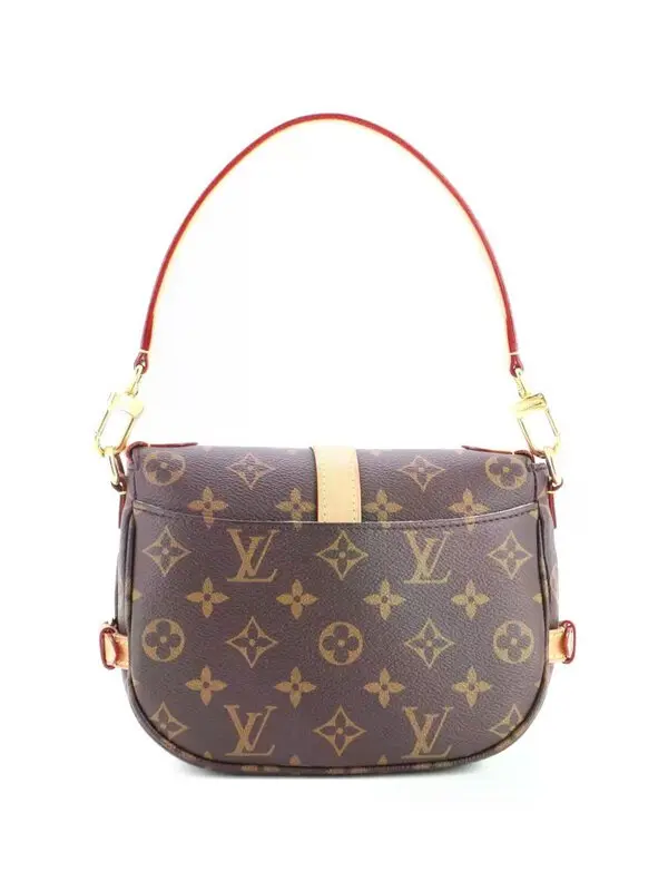 LOUIS VUITTON Monogram Canvas Saumur Bb Crossbody Bag - Brown