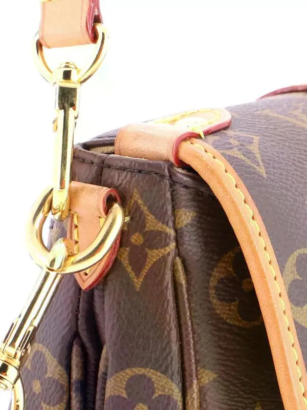 LOUIS VUITTON Monogram Canvas Saumur Bb Crossbody Bag - Brown