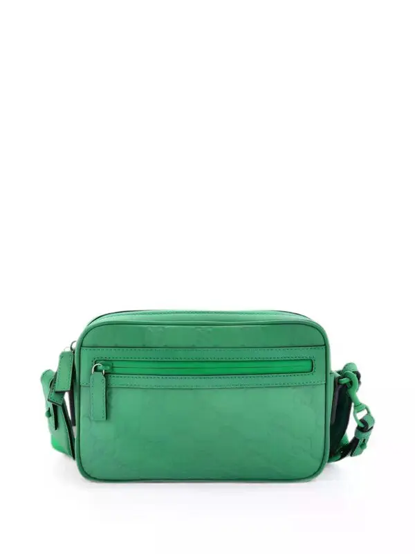 Gucci Gg Rubber Effect Leather Small Crossbody Bag
