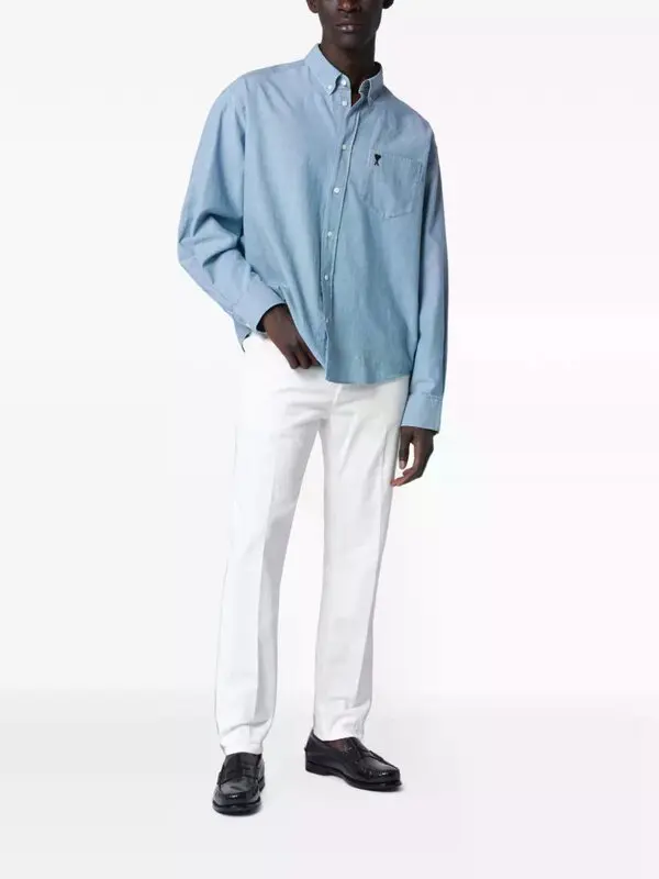 PT TORINO Logo-patch Tapered-leg Jeans