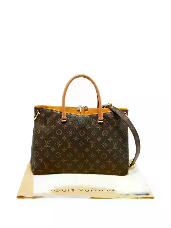 LOUIS VUITTON 2014 Pallas Monogram Tote Bag