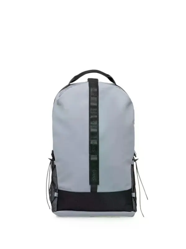 Rains Logo-tape Mesh-panel Backpack