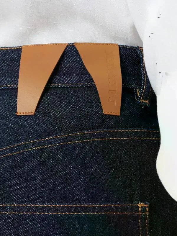 DARKPARK Scarf Detail Loose Fit Jeans