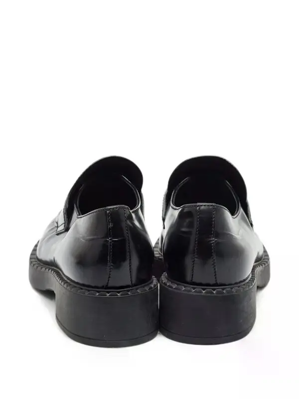 Prada Logo Plaque Loafers