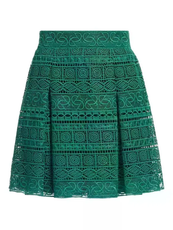 Elie Saab Macramé Skirt
