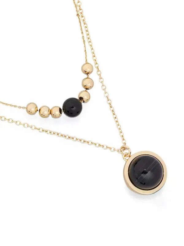 Dkny Camila Bead-embellished Layered Necklace