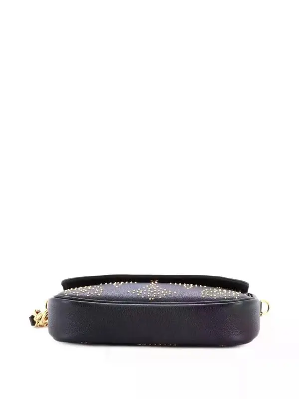 LOUIS VUITTON Studded Leather Crossbody Bag