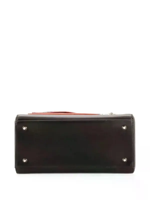 Dior Pockets Lady Bag Leather Medium Satchel