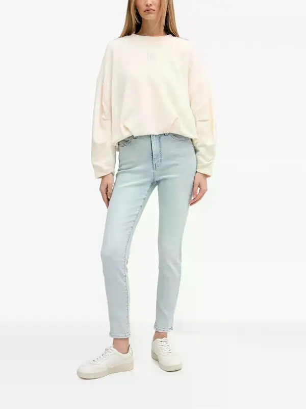 Dkny Rhinestone-logo Sweater