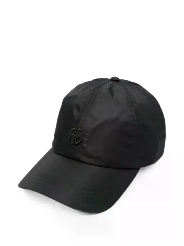 ANINE BING Jeremy Logo-embroidered Baseball Cap - Black