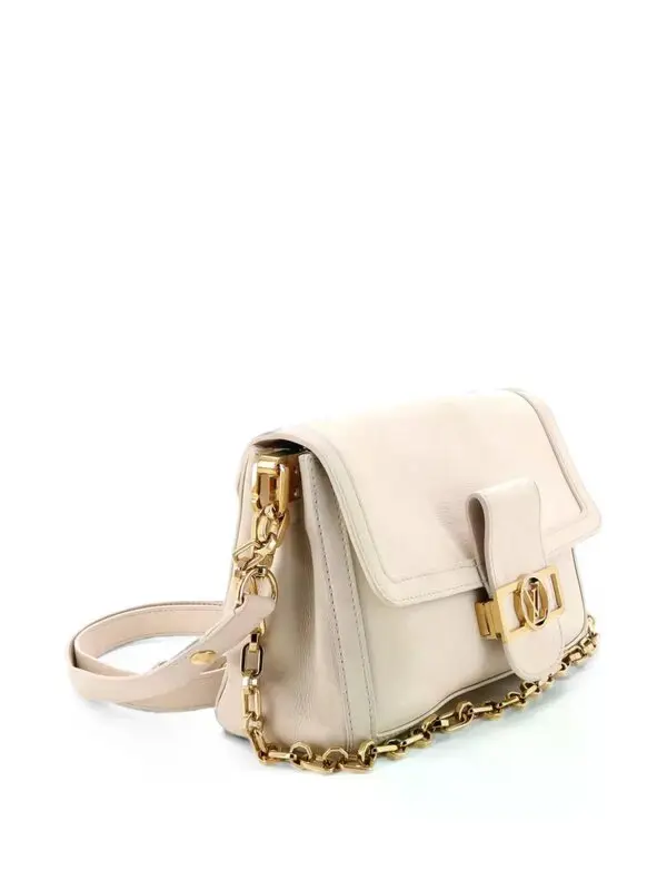 LOUIS VUITTON Dauphine Soft Calfskin Gm Shoulder Bag