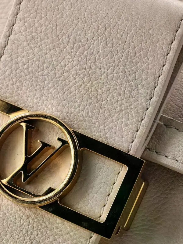LOUIS VUITTON Dauphine Soft Calfskin Gm Shoulder Bag
