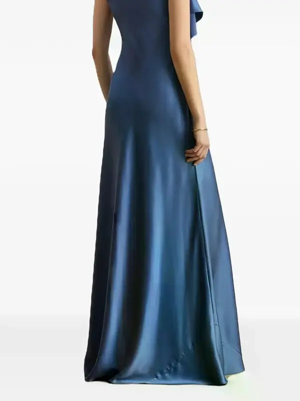 Ralph Lauren Elzira One-shoulder Gown