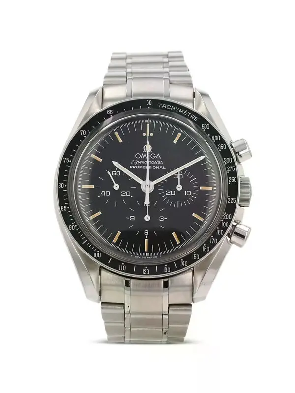 Omega Speedmaster 42mm Chronograph Watch - Black