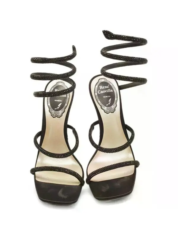 Rene Caovilla Cleo Crystal-embellished Sandals