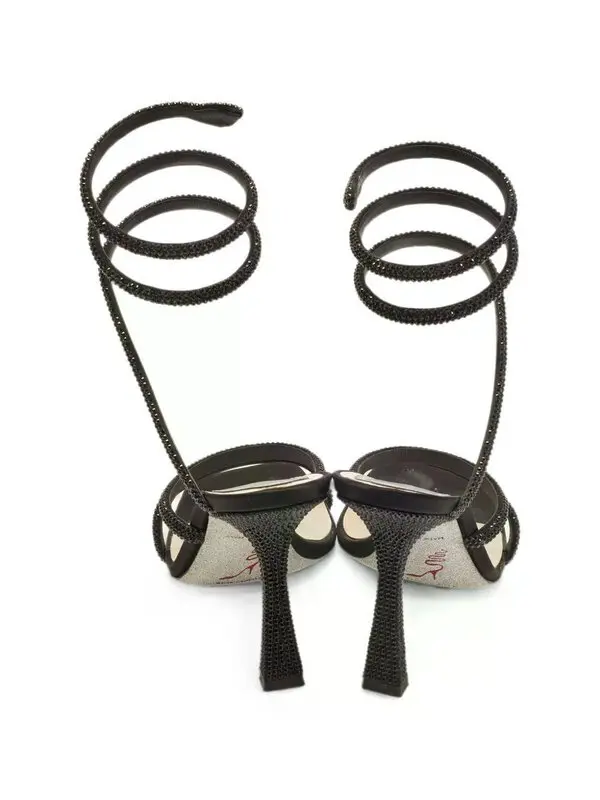 Rene Caovilla Cleo Crystal-embellished Sandals