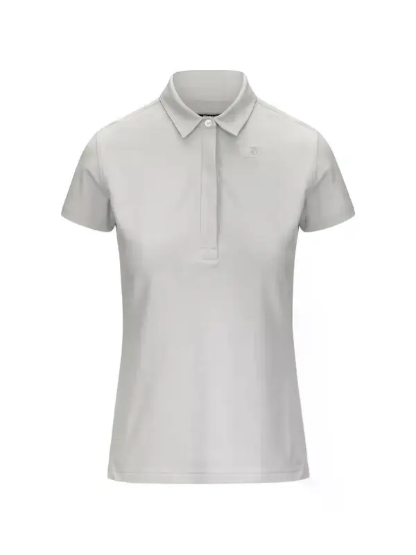K-WAY Stretch Piqué Polo Shirt - Neutrals