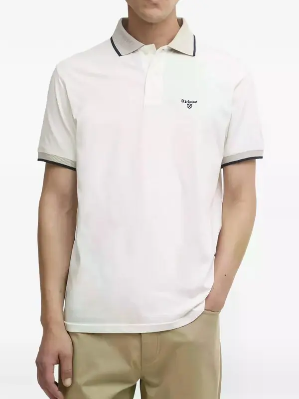 Barbour Logo-embroidered Tailored-fit Polo Shirt