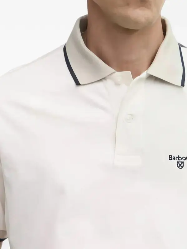 Barbour Logo-embroidered Tailored-fit Polo Shirt