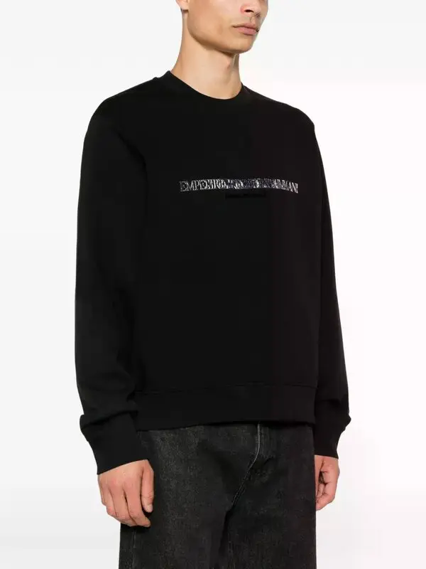 Emporio Armani Logo-print Cotton Sweatshirt